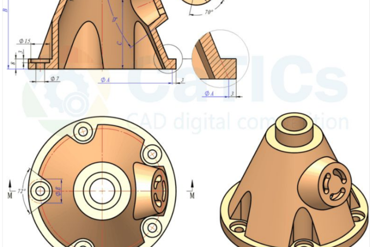 catics 3d赛题第1届第4题solidworks讲解 - 周站长solidworks